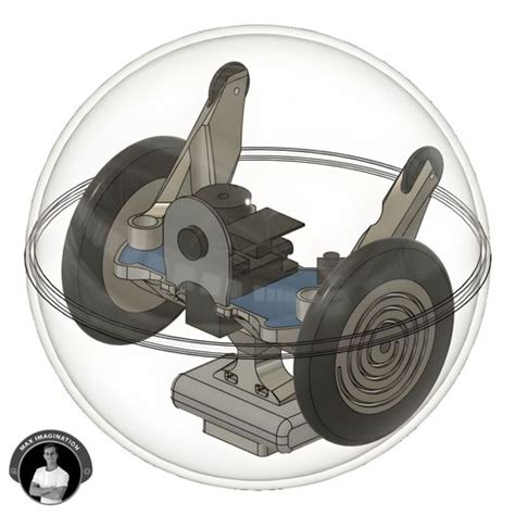 🤖 Esp Roll An Fpv Esp32 Spherical Robot Rc Ball Bot 3d Design Stl Files ・ Stl File For 3d