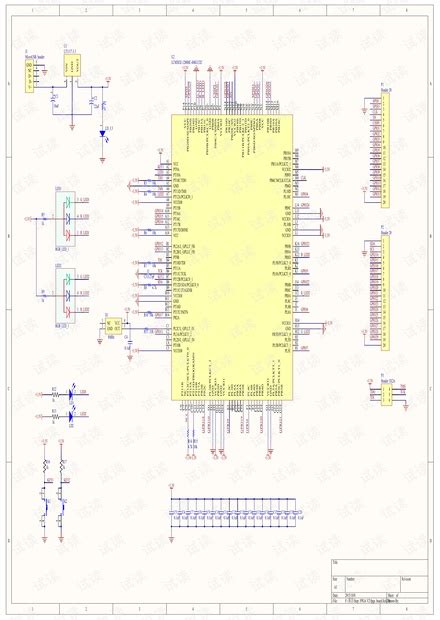 Lattice小脚丫lcmxo2最小系统fpga开发板pdf原理图pdf资源 Csdn下载