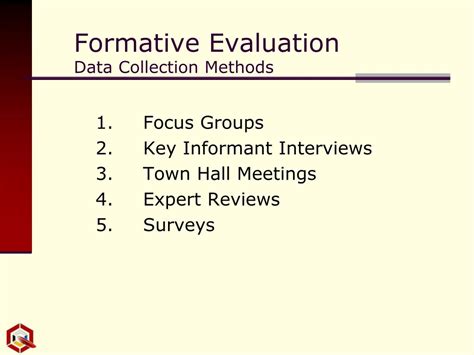 PPT FORMATIVE EVALUATION PowerPoint Presentation Free Download ID 6096995