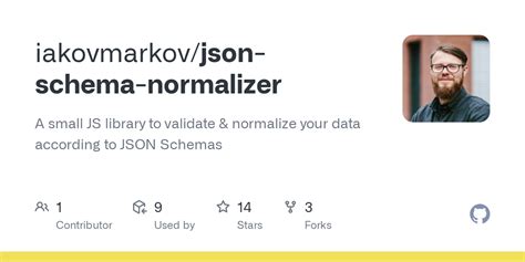 GitHub Iakovmarkov Json Schema Normalizer A Small JS Library To Validate Normalize Your