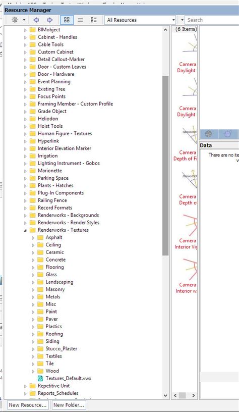 Resource Browser New Libraries Added Troubleshooting Vectorworks Community Board