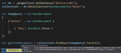 C NET MongoDB Find Field Is Null Or Not Set TheCodeBuzz