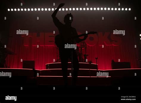 British Band The Kooks Performing Live In Berlin For The Inside In