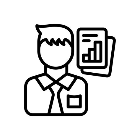 Data Scientist Icon In Vector Illustration 23752957 Vector Art At Vecteezy