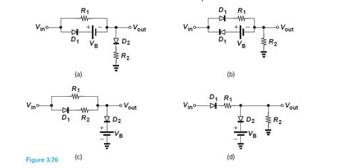 Solved Plot The Currents Flowing Through R1 And D1 As A