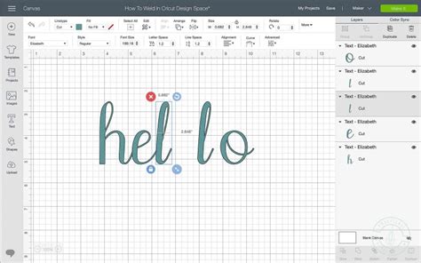 How To Weld In Cricut Design Space Cricut Design Space Basics