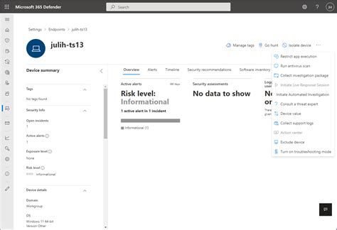 Get Started With Troubleshooting Mode In Microsoft Defender For Endpoint Microsoft Defender Get Started With Troubleshooting Mode In Microsoft Defender For Endpoint Microsoft Defender