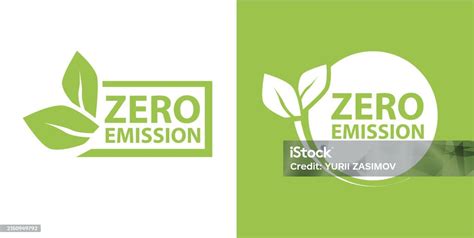 Zero Emission Net Zero 아이콘 Co2 순 배출 제로 탄소 중립 개념 벡터 0에 대한 스톡 벡터 아트 및 기타 이미지 Istock