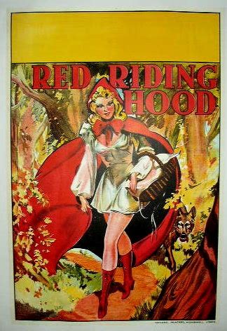 Red Riding Hood Poster For Sale Antiques Com Classifieds