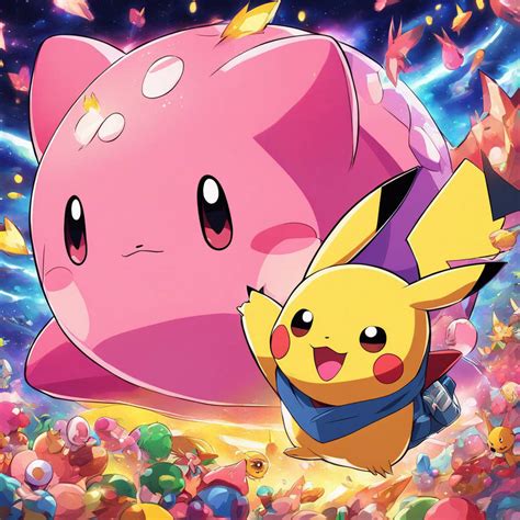 Kirby And Pikachu By Azane94 On Deviantart