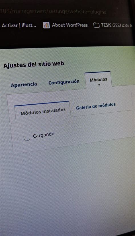 Error Loading Modules Tab “node Cannot Be Null Or Undefined” Tinymce And 500 Server Error