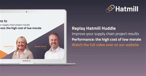 Amol Deshmukh On Linkedin Hatmill Huddle Replay