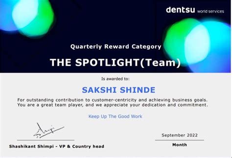 Sakshi Shinde On Linkedin Dentsu Team Spotlight Worklife