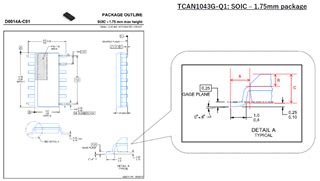 TCAN1043G Q1 Package Dimensions Interface Forum Interface TI E2E Support Forums