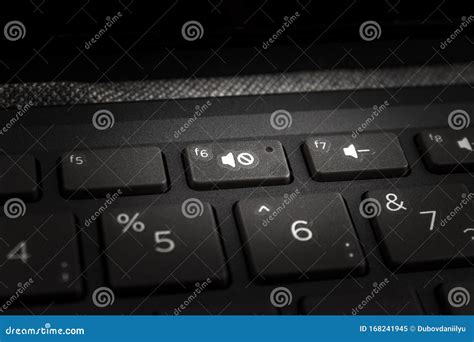 Sign Without Sound Silence On The Keyboard Keys Stock Image Image Of Muteness Keyboard