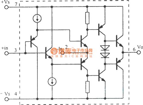 High Speed Current Feedback Operational Amplifier Circuit Opa603 Amplifier Circuit Circuit