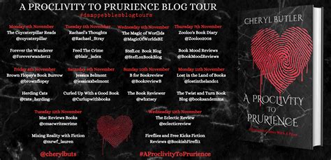 Blog Tour W Review A Proclivity To Prurience Fireflies And Free Kicks Fiction Reviews