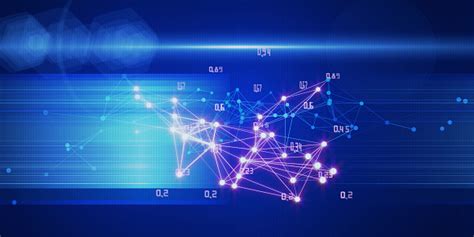 Abstract Modern Concept Of Algorithm Making Decision Analysis Data Grid Quality Business And