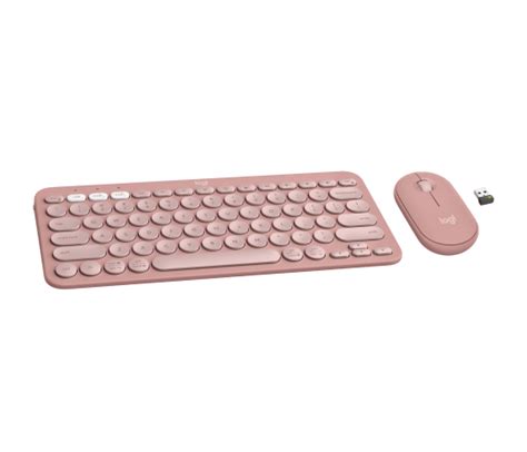 Pebble 2 Combo Wireless Keyboard Mouse Logitech
