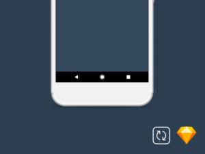 Google Pixel Android Navigation Bar For Sketch Free Mockups Best Free PSD Mockups ApeMockups