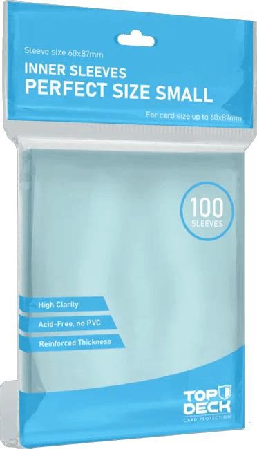 Protectores Top Deck Japanese Small Perfect Fit Top 8 Game Center