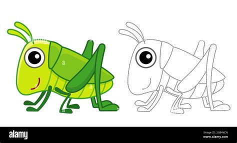 The Ant And The Grasshopper Coloring Pages