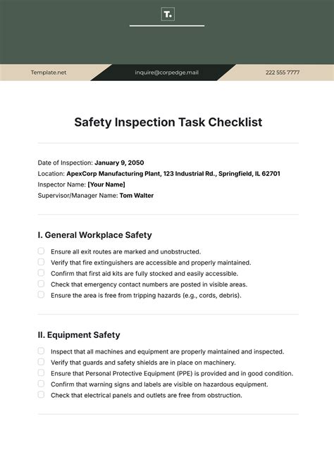 Free Task Checklist Templates Editable And Printable