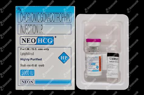 Hcg 5000 Iu Injection Packaging Type Vial Packaging Size 1unit At