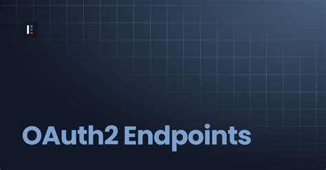 oauth2 endpoints instructure developer documentation portal