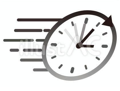 時間イラスト No 25621859｜無料イラスト・フリー素材なら「イラストac」