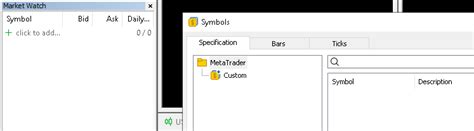 Empty Meta Trader Symbols General Mql5 Programming Forum