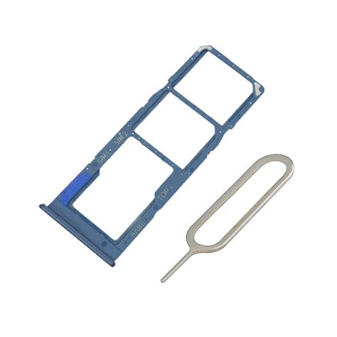 Dual Sim Card Slot Tray Holder For Samsung Galaxy A Incl Sim Pin Blue Samsung Galaxy A
