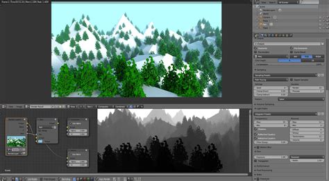 Cycles Render Engine What Causes This Mist Pass Glitch Blender Stack Exchange