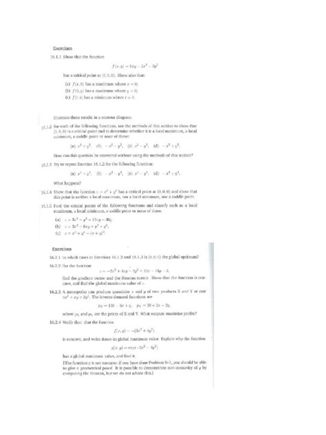 Unconstrained Optimization Chapter 16 Malcolm Pdf