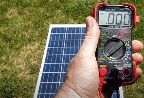 Solar Panel Testing Methods