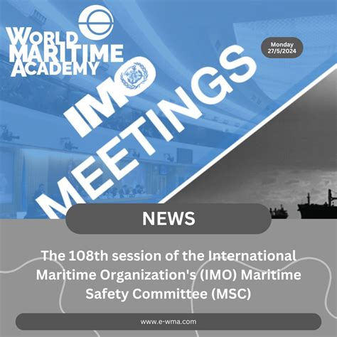 Imos Msc 108 Session On Ammonia And Maritime Safety World Maritime
