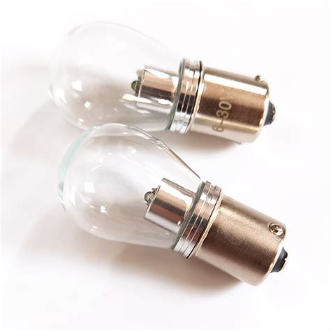 Ba15s Base S25 2w 5 Cree Chip Led Car Bulb Lamp Ba15d 7v 30v 200lm Automotive Turn Signal Light