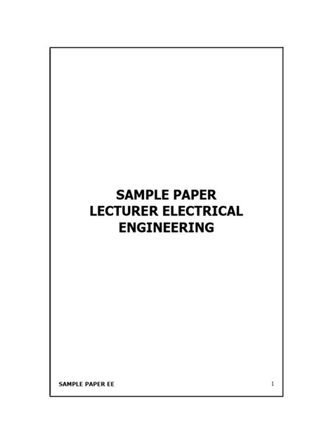 electrical engineering pdf electrical impedance electricity