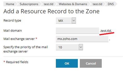 Unable To Add Mx Records From Plesk Stack Overflow