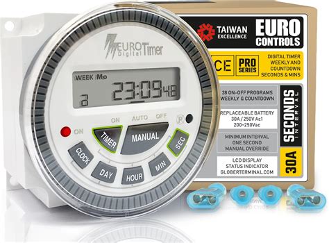 Frontier Tm619h2 Digital Timer Programmable Time Switch With Lcd 4 Pin Pack Of 1