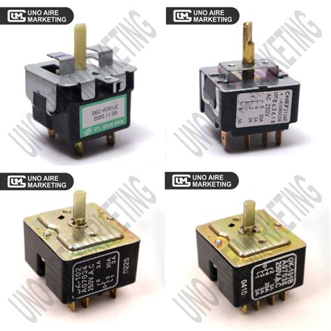 Rotary Switch Chily Ultima Universal For Carrier Condura Kelvinator Hvac Airconditioning