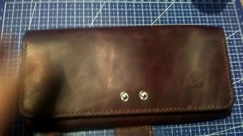 ტყავის საფულე ქალის ნატურალური ტყავის Youtube