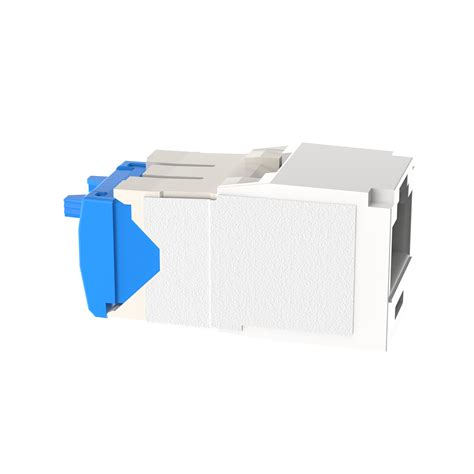 Panduit Cj6x88tgaw Mini Com® Cat 6a Utp Rj45 Tg Jack Module Arctic White