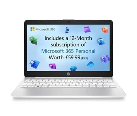 HP Stream Laptop Intel Celeron GB RAM GB EMMC Win At Amazon