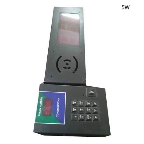 ms red token number display system dimension 10x3 inch lxb 2x1 inch
