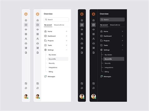 Browse Thousands Of Sidebar Images For Design Inspiration Ui Design Dashboard Design