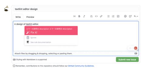 Ignore Feature · Issue 12 · Textlinteditor · Github