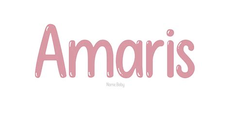 Amaris Name Meaning And Popularity