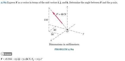 solved please help show work express f ﻿as a vector in