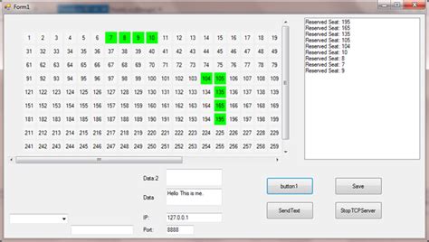 Seat Reserving Software Drawing Lots Of Seats In C Instantly Stack